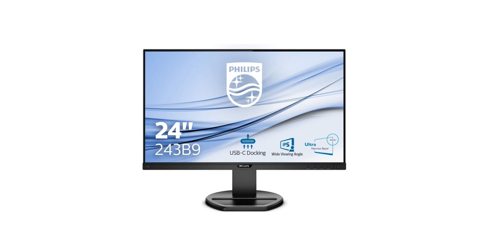 Philips 243B9 LED 24 pollici, un monitor Full HD USB-C valido ed ...