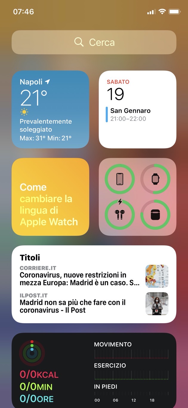 Widget Batterie iOS 14: come visualizzare la percentuale – SPIDER-MAC