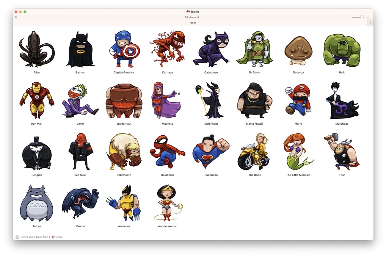 Superhero Icons For Mac