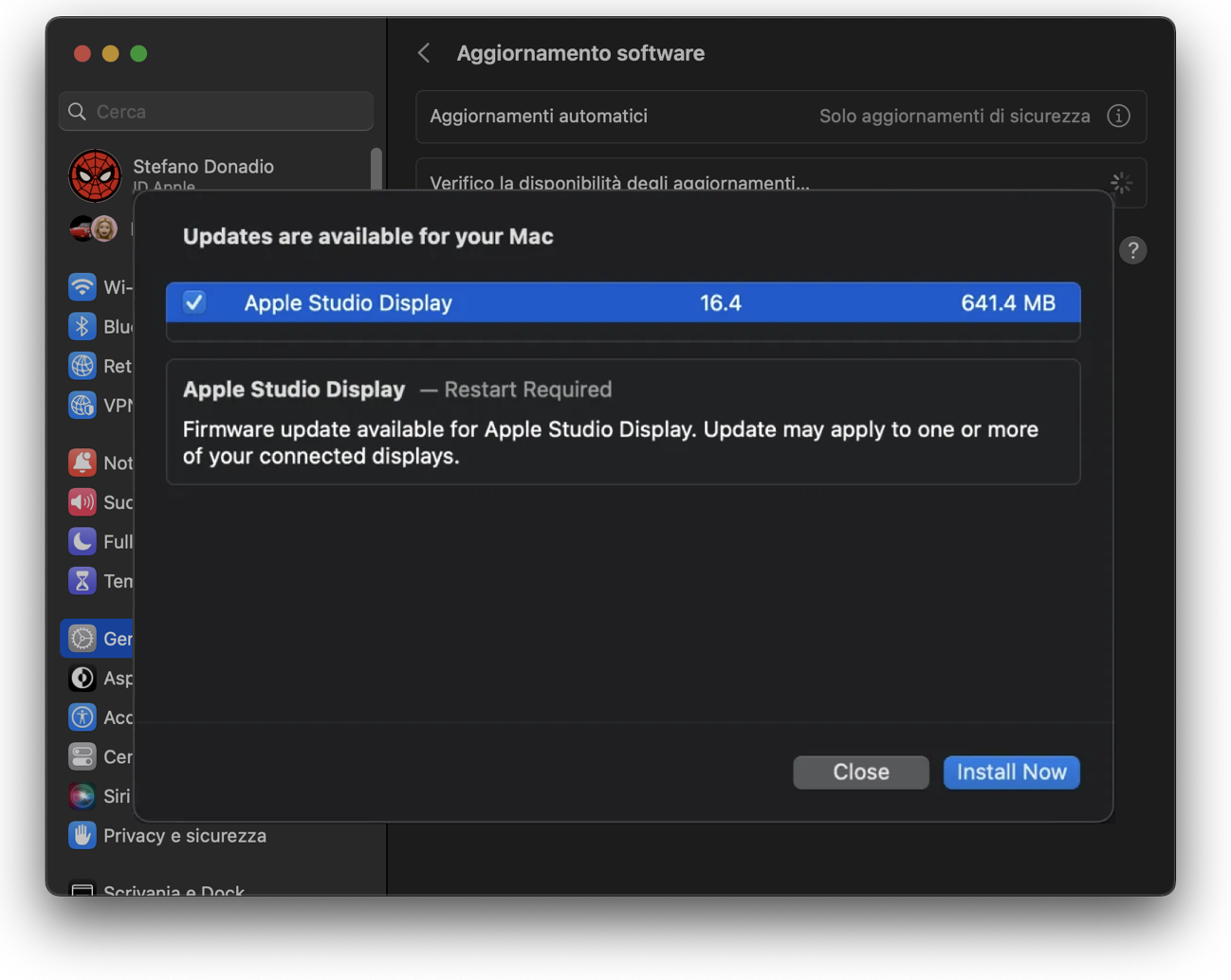 Apple rilascia Studio Display 16.4 Firmware Beta – SPIDER-MAC