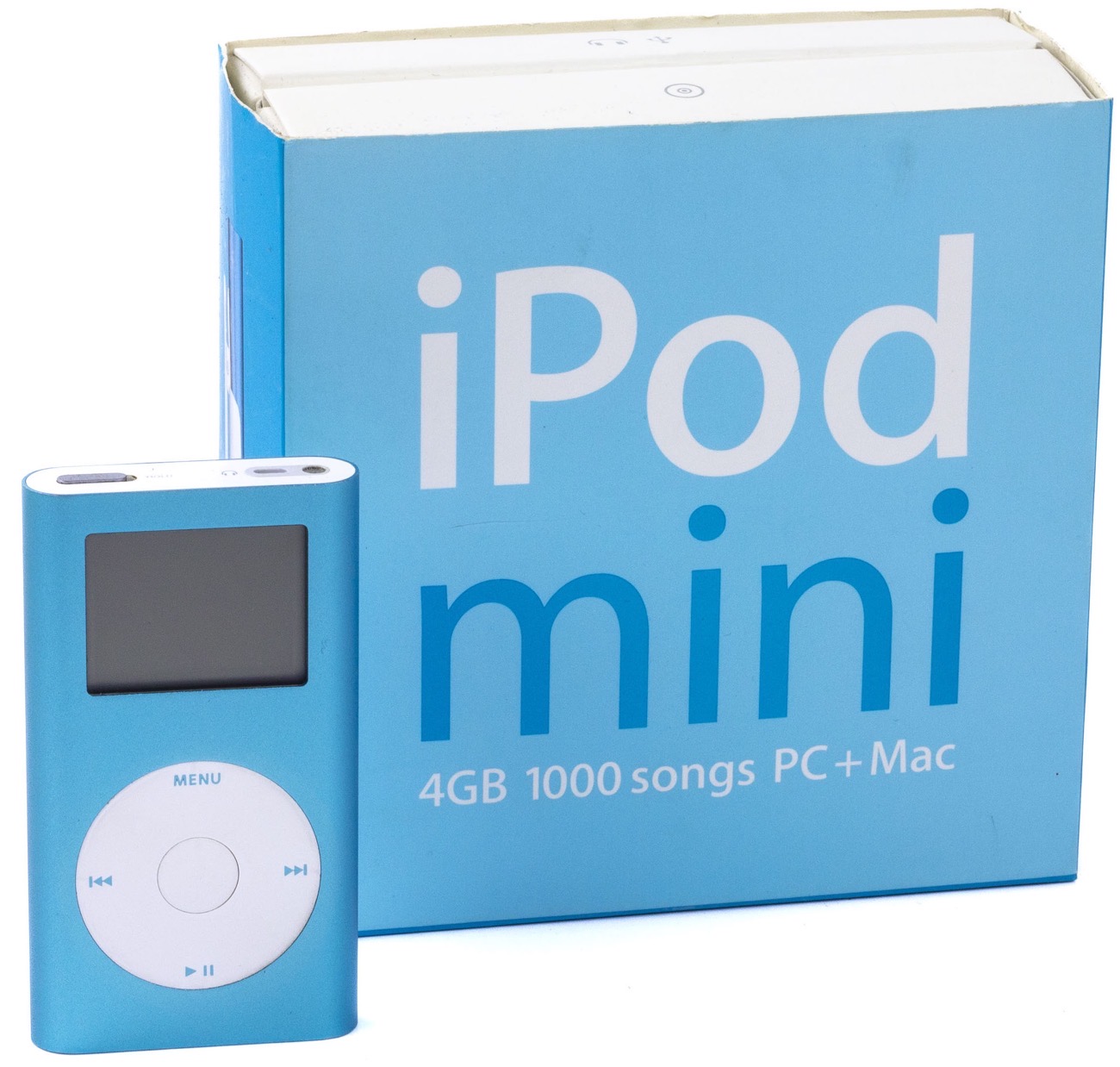 Spider-Mac Museum: iPod mini blu seconda generazione (2005) – SPIDER-MAC